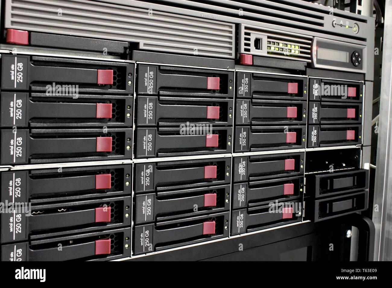 data storage rack Stock Photo - Alamy