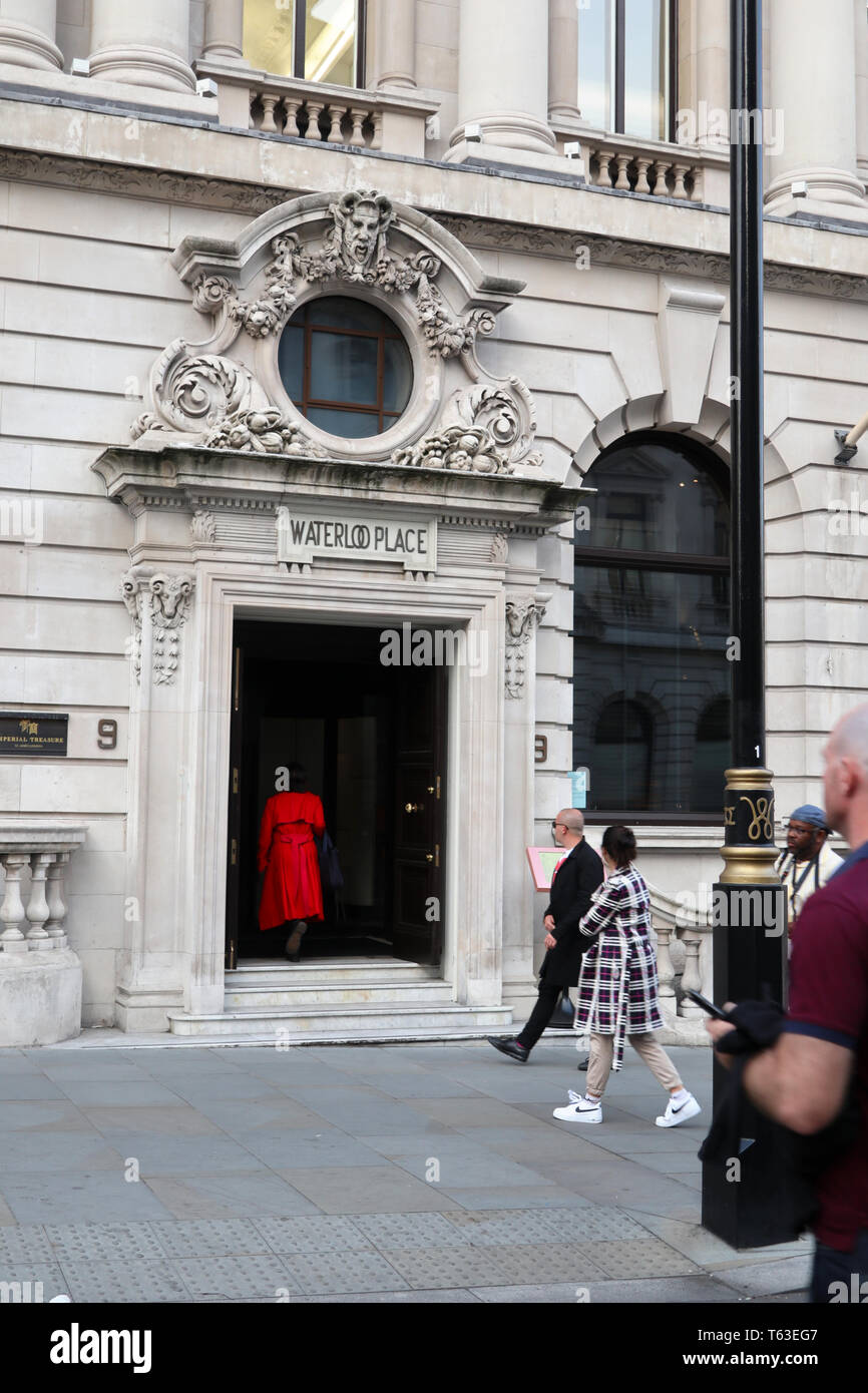 Waterloo Place, London, England, UK Stock Photo - Alamy