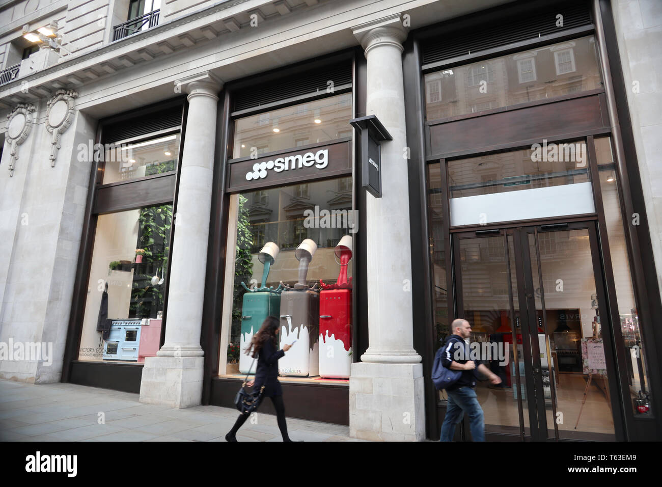 smeg luxury domestic appliance store, Regent street, London, England ...