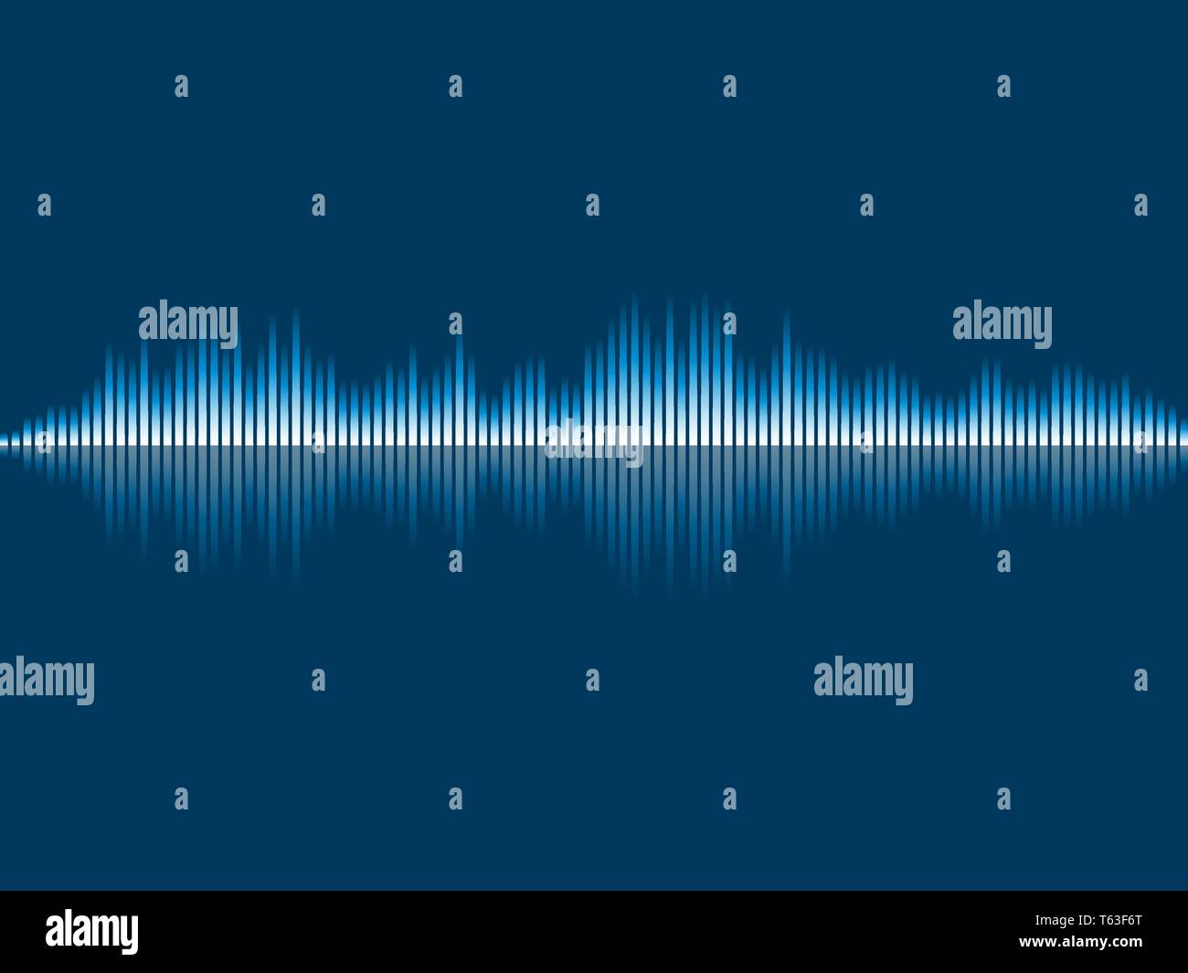 Vector illustration. Abstract background sound wave light Stock Vector ...