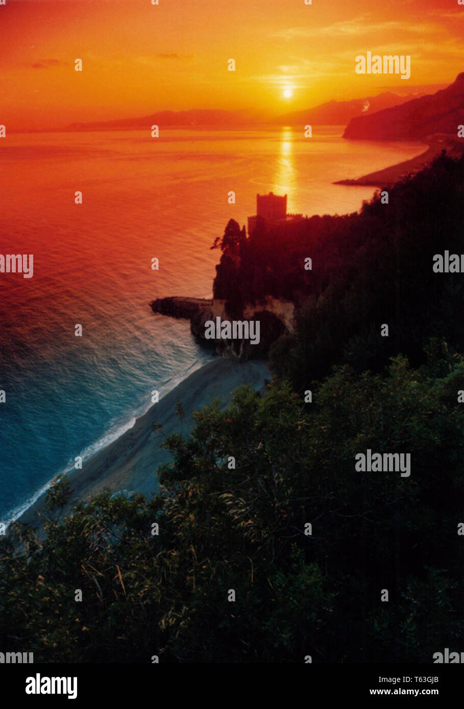 landscape of Finale Ligure, Liguria, Italia Stock Photo - Alamy