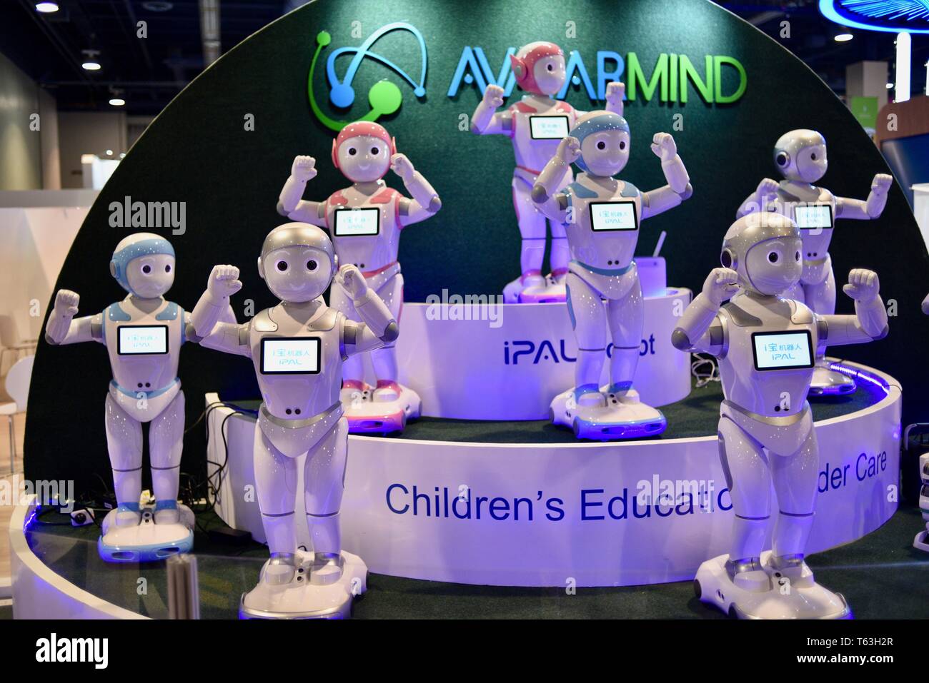 AvatarMind's iPal cute, humanoid, real robot for kids, elder care on ...