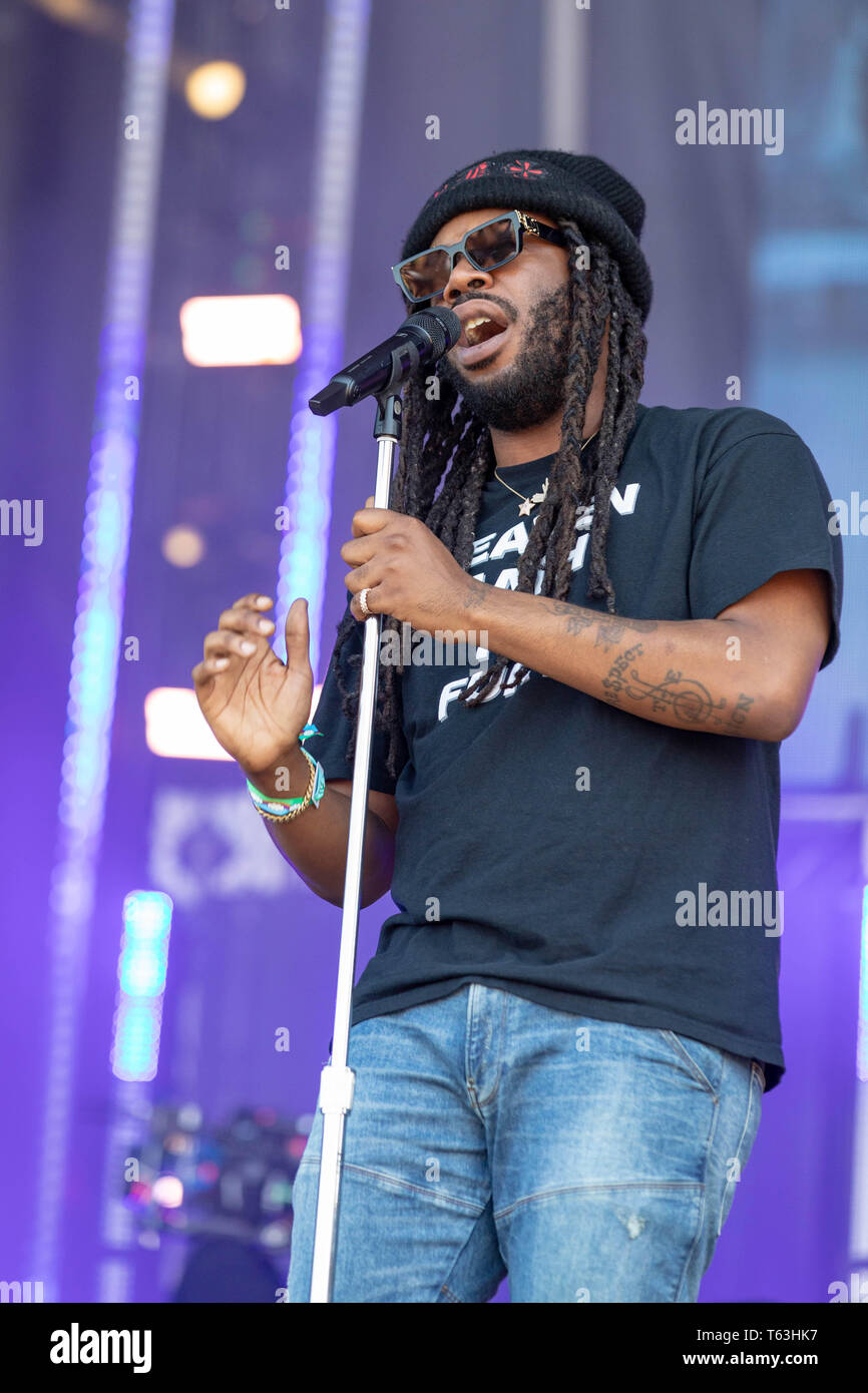 April 28, 2019 - Virginia Beach, Virginia, U.S - Rapper DRAM (SHELLEY ...