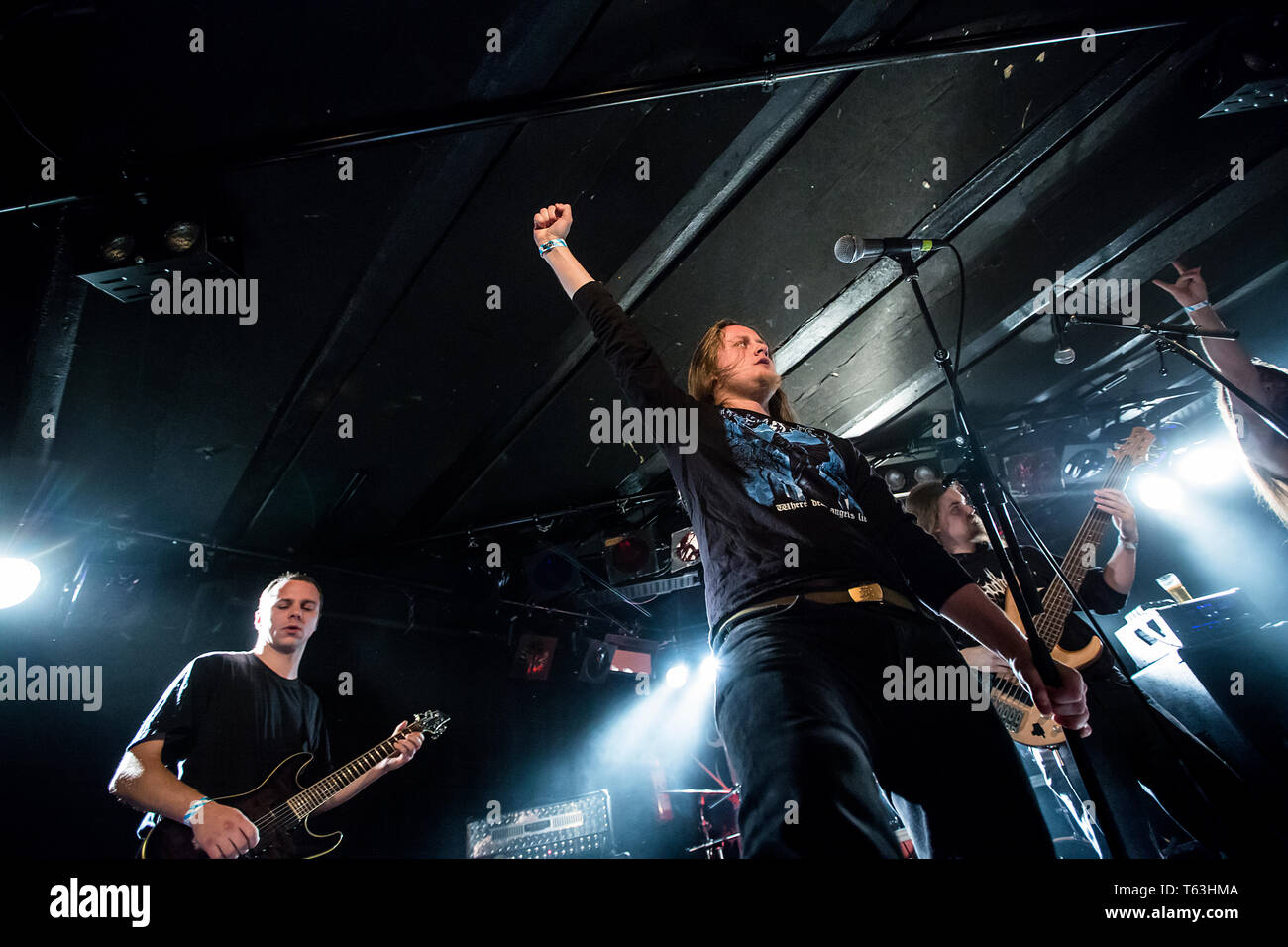 Norway, Bergen - February 17, 2016. The Norwegian black metal band ...