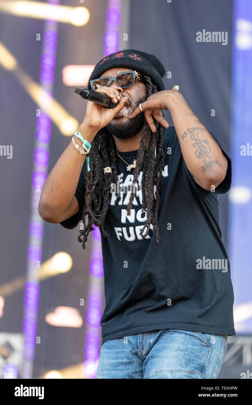 April 28, 2019 - Virginia Beach, Virginia, U.S - Rapper DRAM (SHELLEY ...