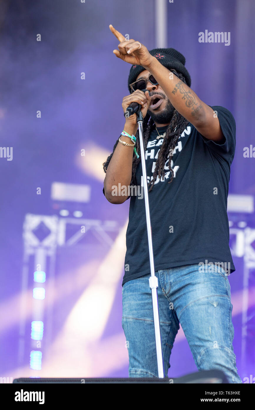 April 28, 2019 - Virginia Beach, Virginia, U.S - Rapper DRAM (SHELLEY ...