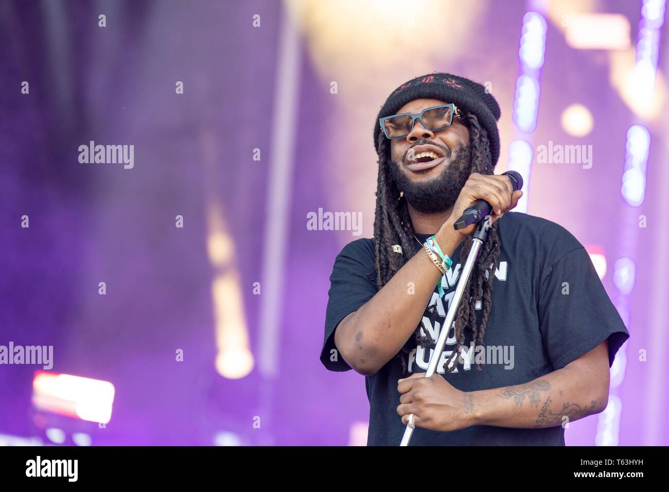 April 28, 2019 - Virginia Beach, Virginia, U.S - Rapper DRAM (SHELLEY ...