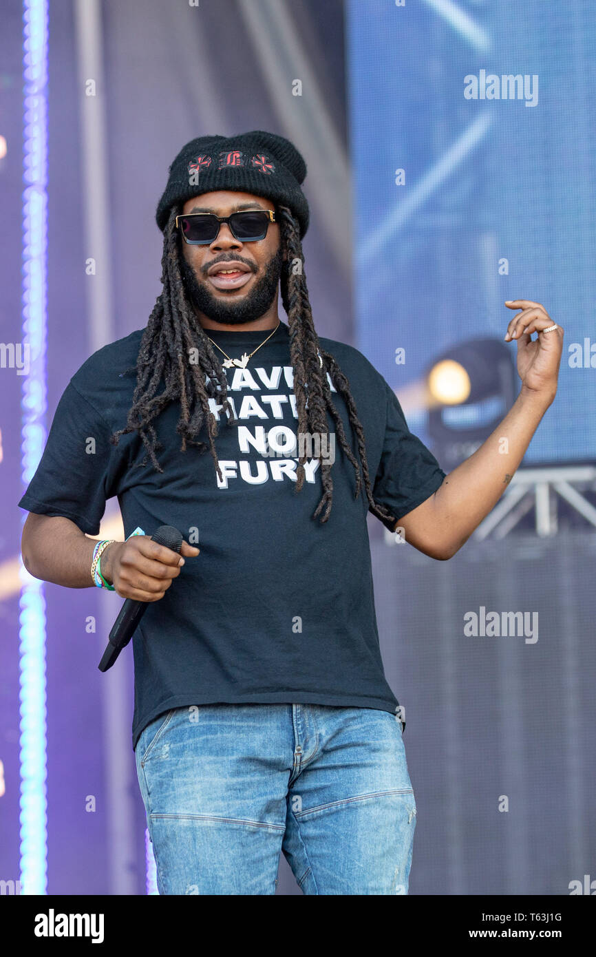 April 28, 2019 - Virginia Beach, Virginia, U.S - Rapper DRAM (SHELLEY ...