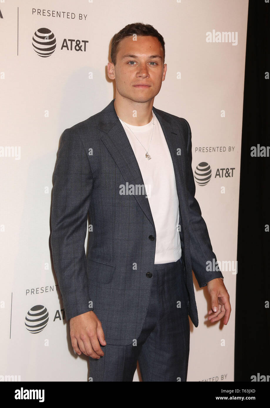 April 28, 2019 - New York City, New York, U.S. - Actor FINN COLE ...