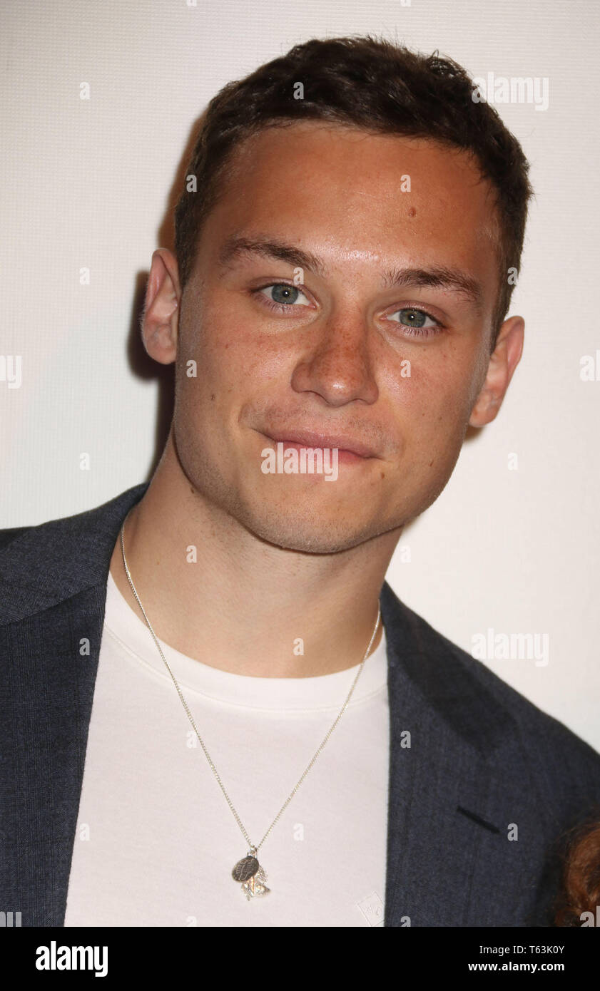 April 28, 2019 - New York City, New York, U.S. - Actor FINN COLE ...