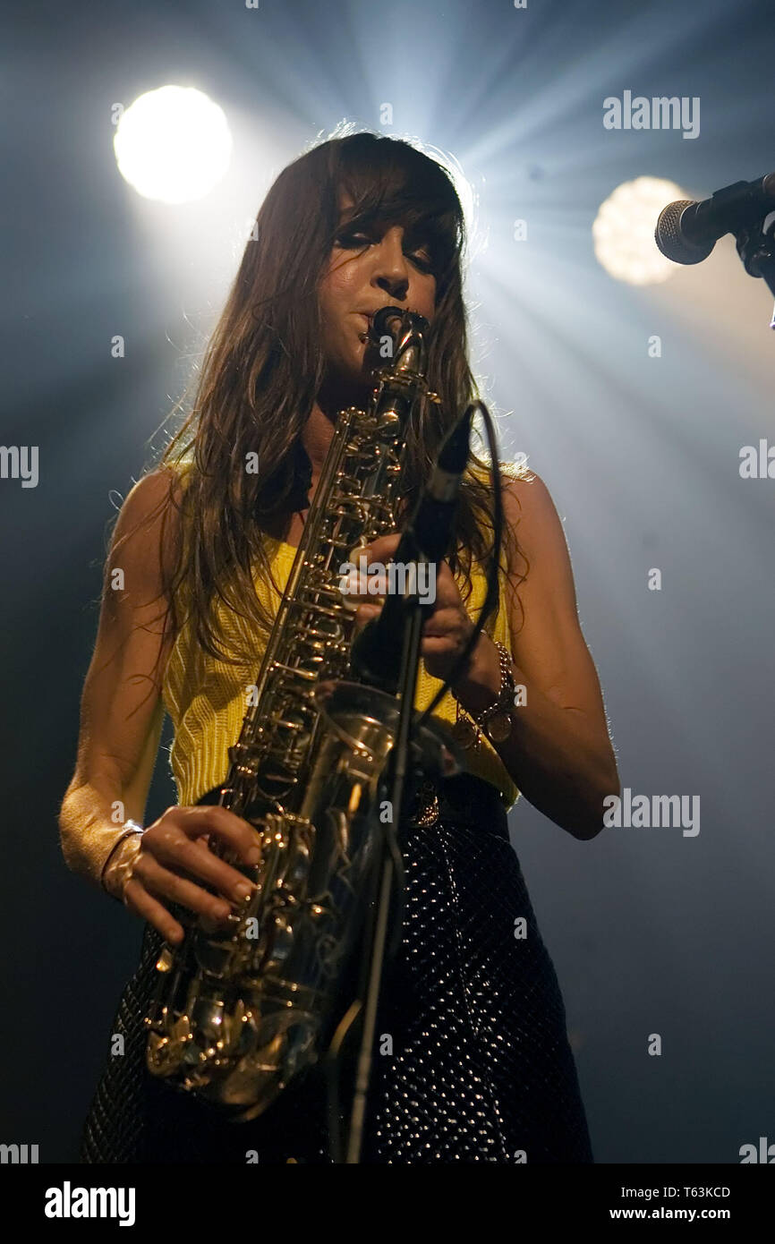 The Zutons perform at the Barrowlands Ballroom Featuring: The Zutons ...