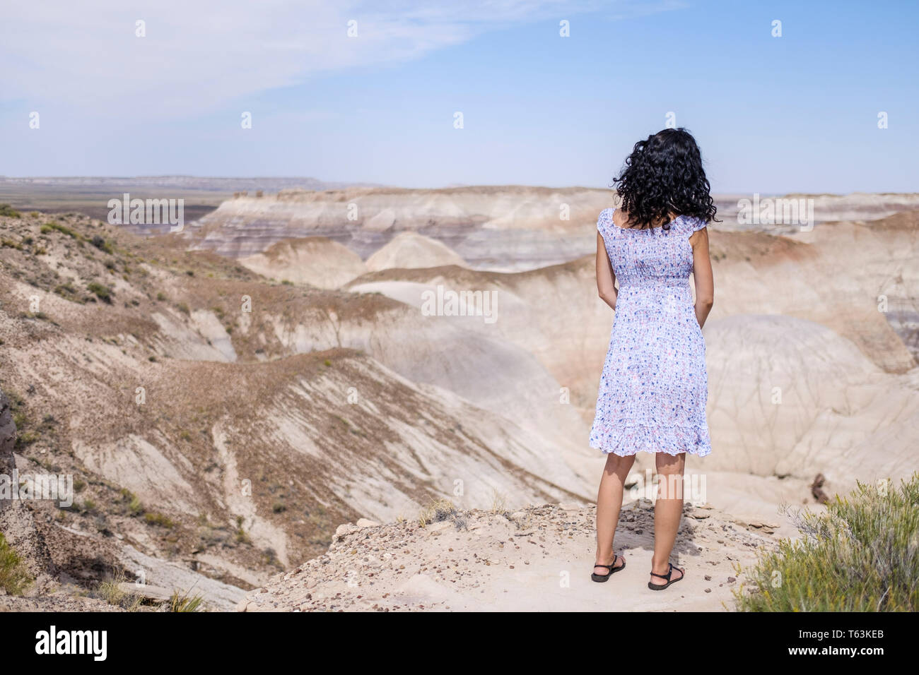 Visitor to the badlands hi-res stock photography and images - Alamy