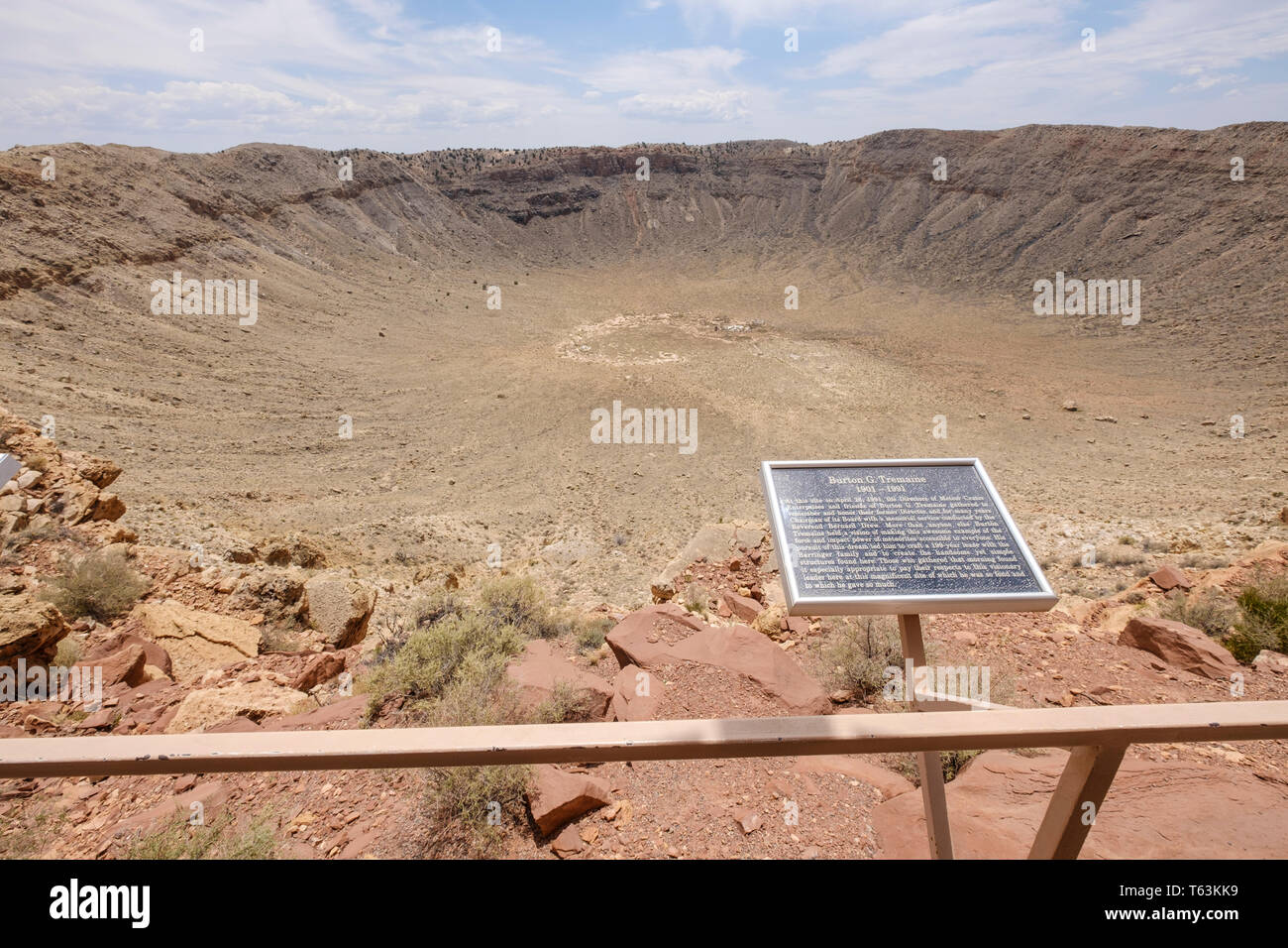 Meteor crater national natural landmark hi-res stock photography and ...