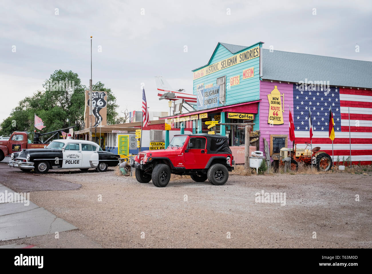 Historic Seligman Sundries on Old Route 66 in Seligman Historic ...