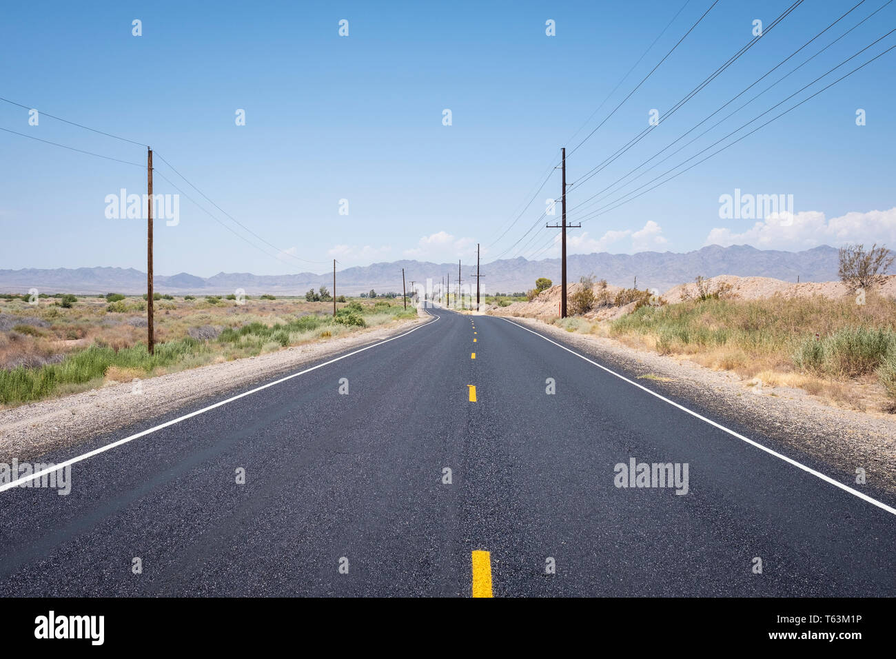 Secondary route hi-res stock photography and images - Alamy