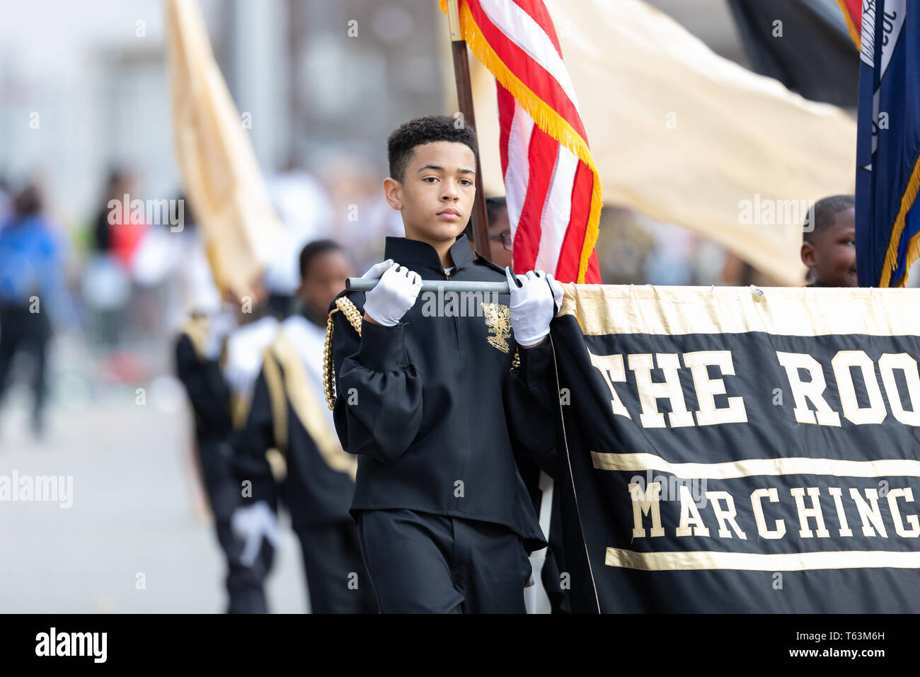 New Orleans, Louisiana, USA - February 23, 2019: Mardi Gras Parade, The ...