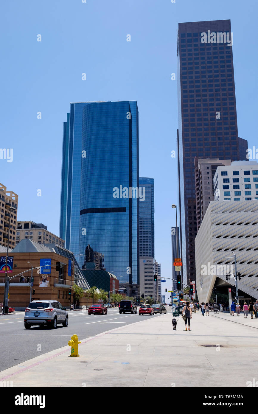 Streets of Downtown Los Angeles, California, USA Stock Photo - Alamy