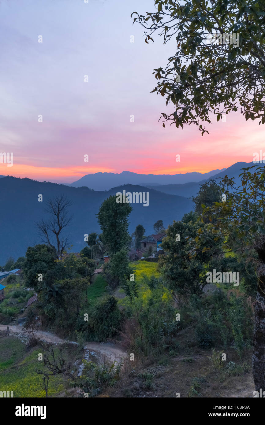 Nepal kathmandu valley rural house hi-res stock photography and images ...