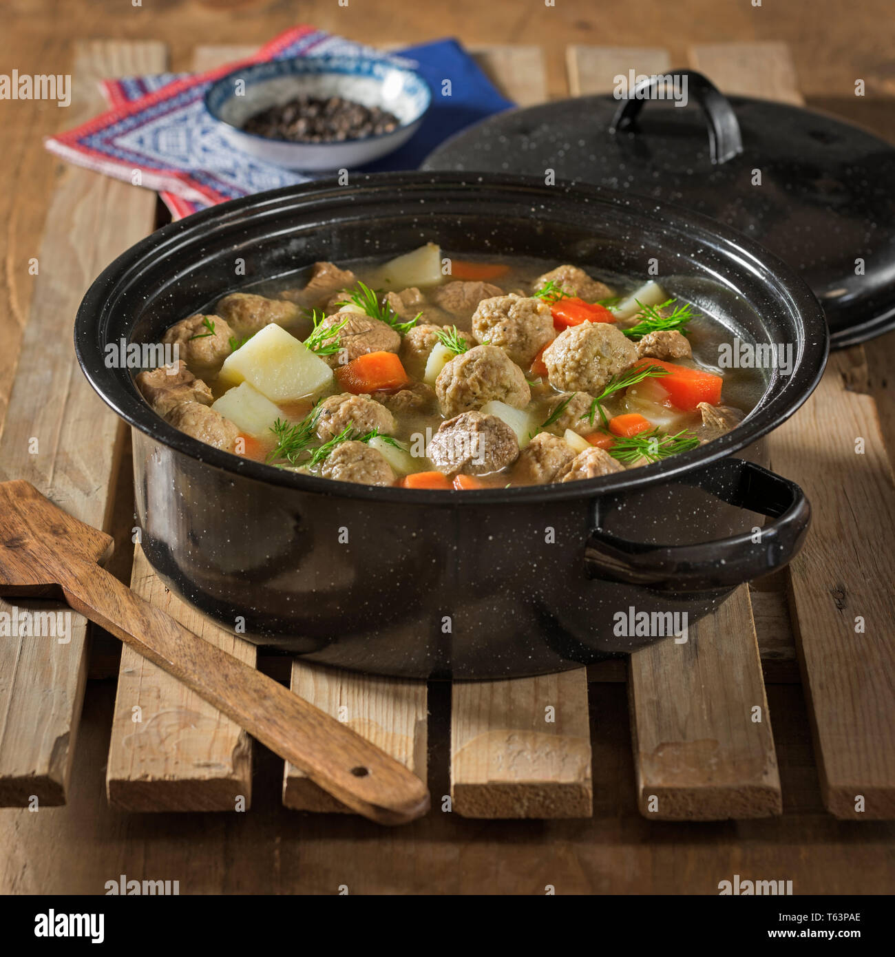 Sodd. Traditional Norwegian meal. Norway Food Stock Photo - Alamy