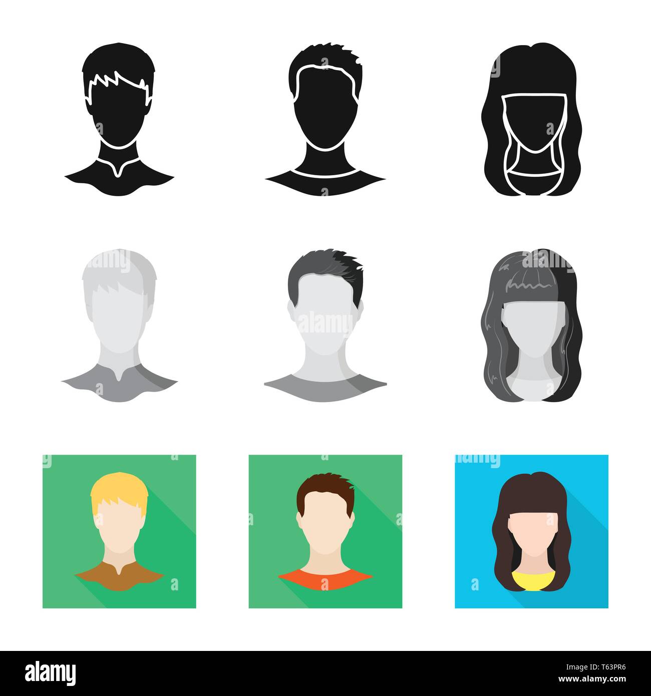 Vector illustration of professional and photo logo. Collection of ...