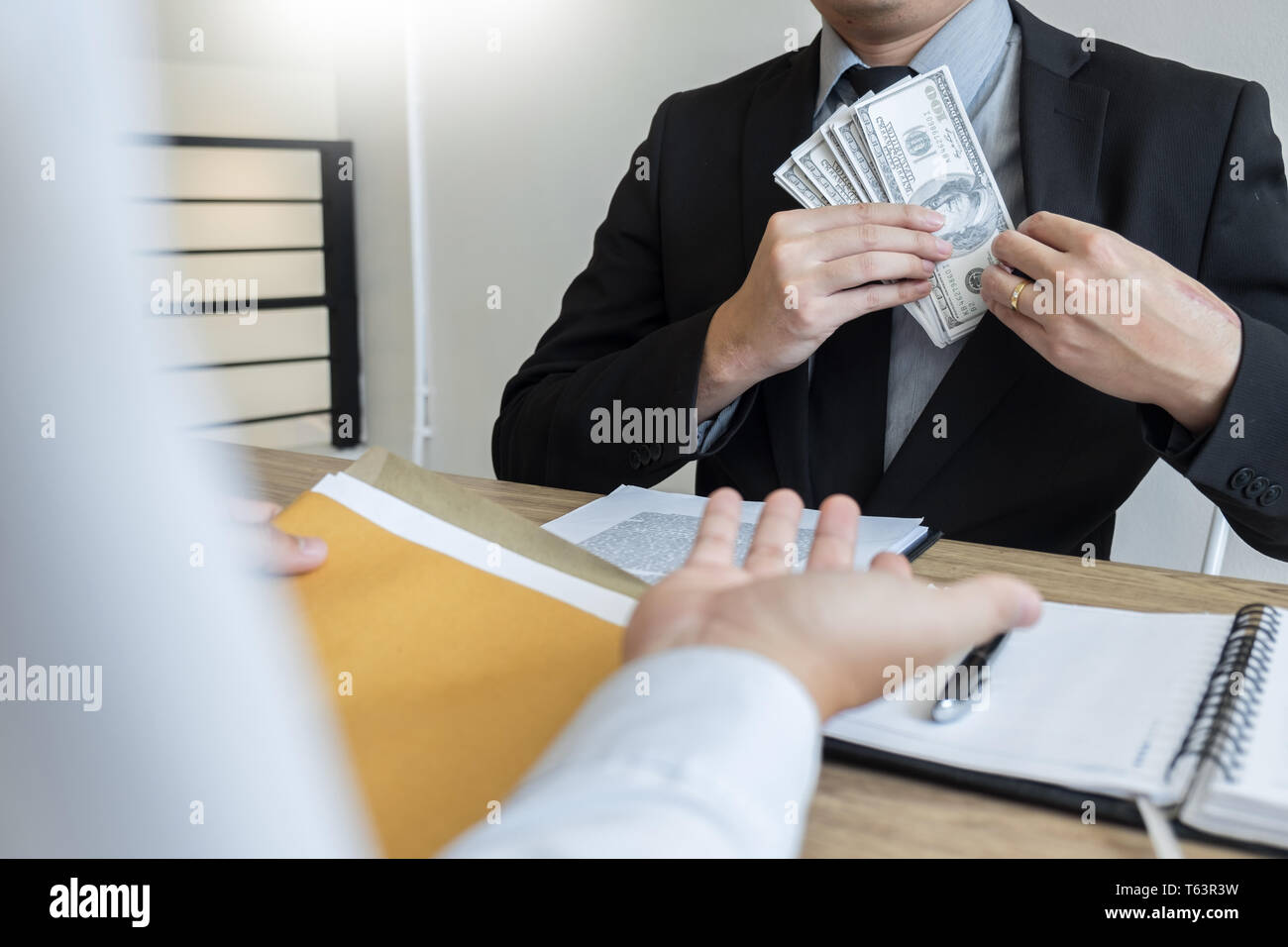 Corrupted businessman hi-res stock photography and images - Alamy