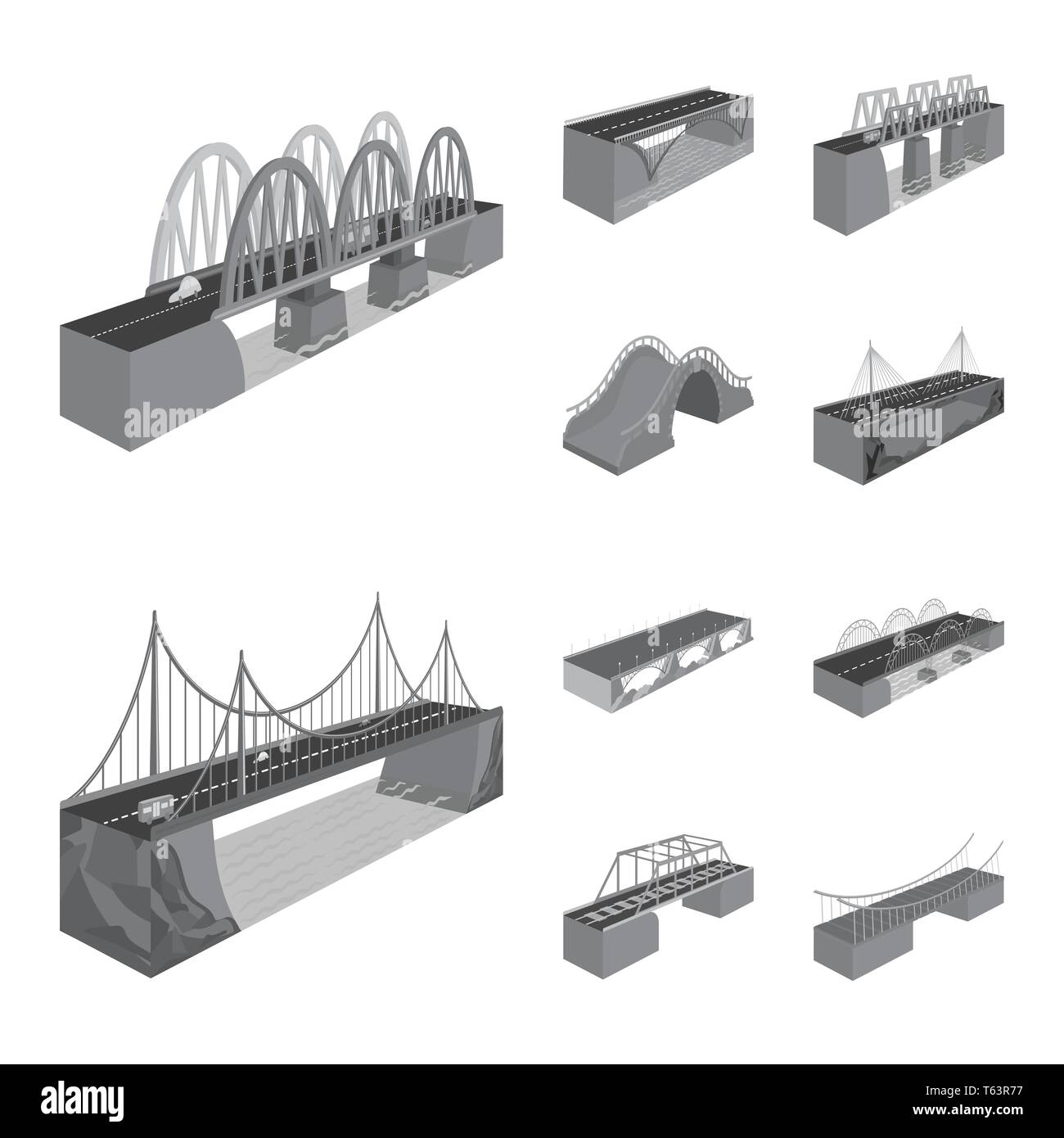bridge,railway,mounted,modern,pedestrian,rock,building,mobile,sea ...
