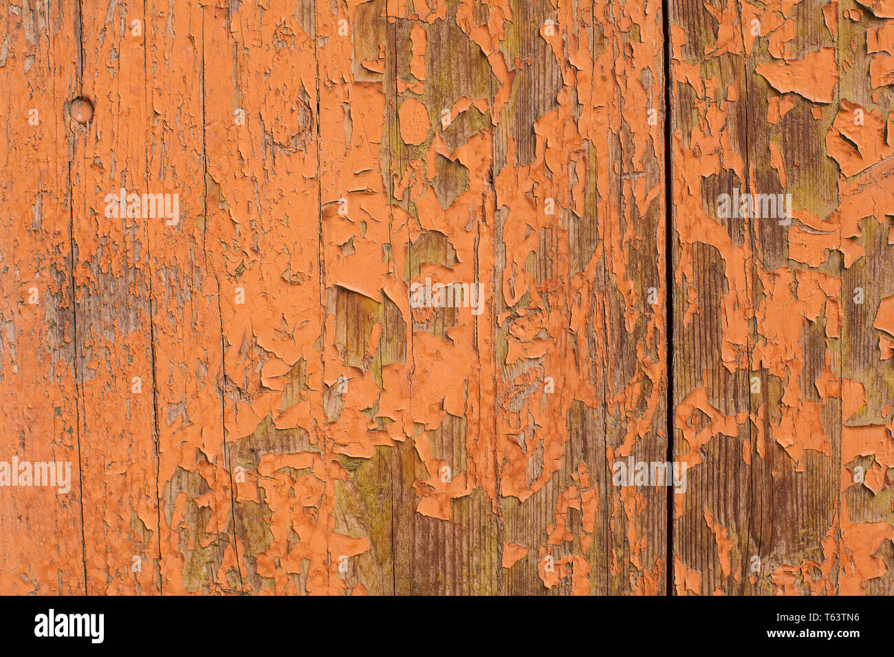 Orange Wooden Background, Wood Texture with paint Stock Photo - Alamy