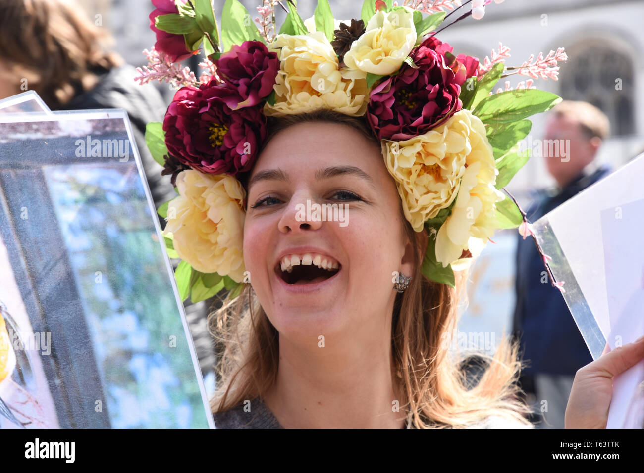 Young flower head hi-res stock photography and images - Alamy