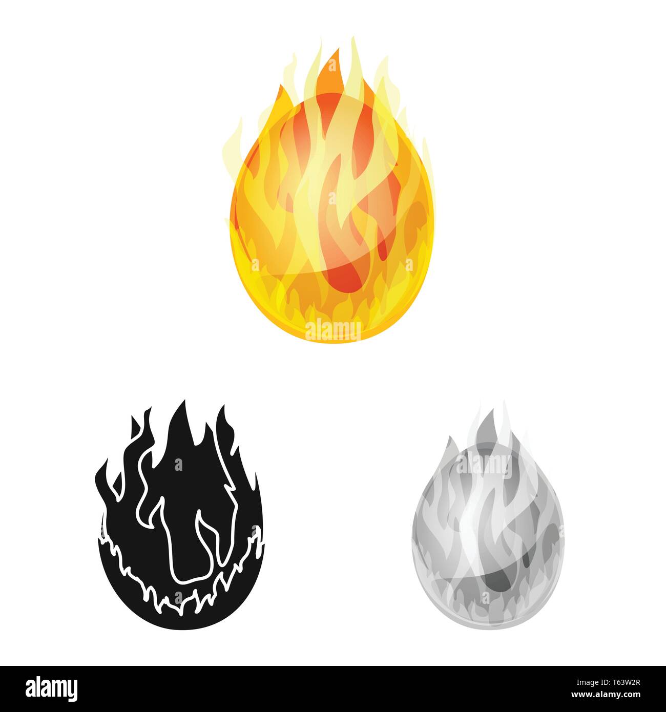 Lava red flash force Cut Out Stock Images & Pictures - Alamy