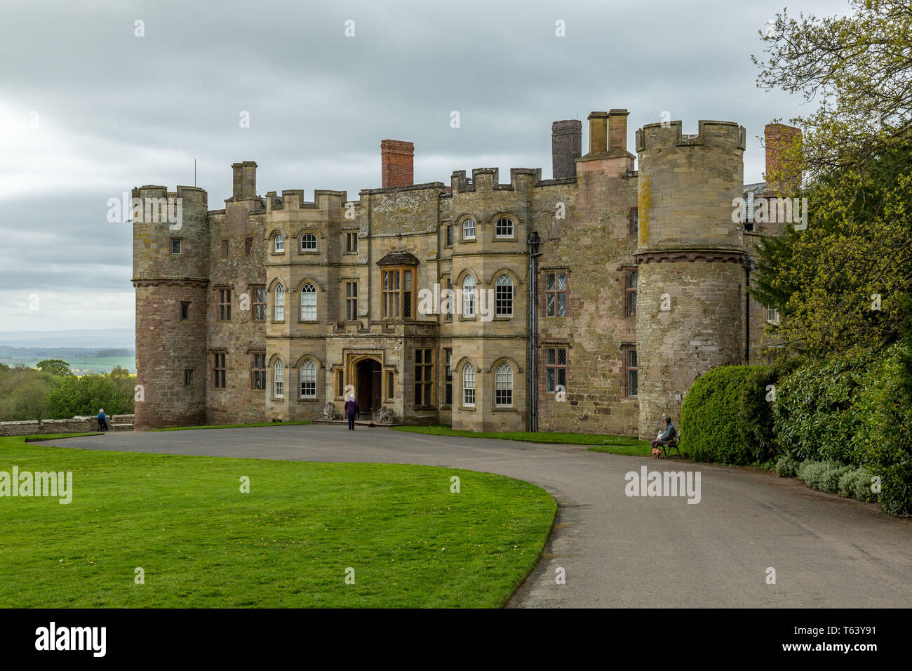 Croft castle church garden hi-res stock photography and images - Alamy