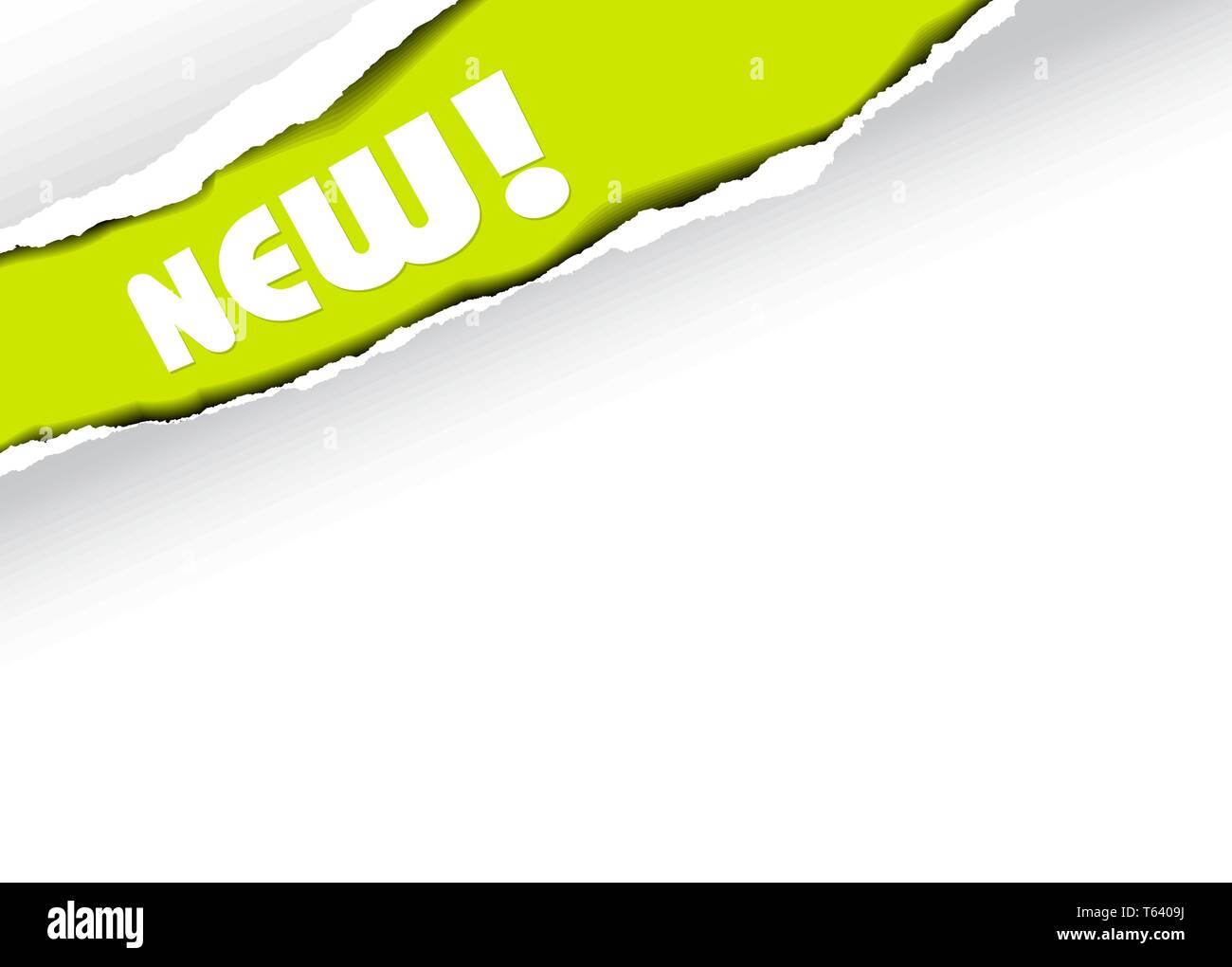 Vector ripped paper - background for new items Stock Vector Image & Art ...