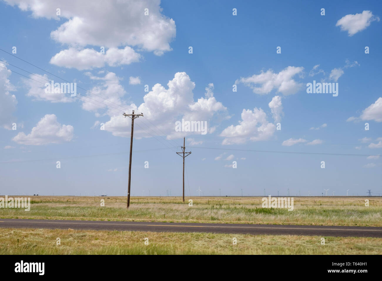 Texas route 66 power hi-res stock photography and images - Alamy