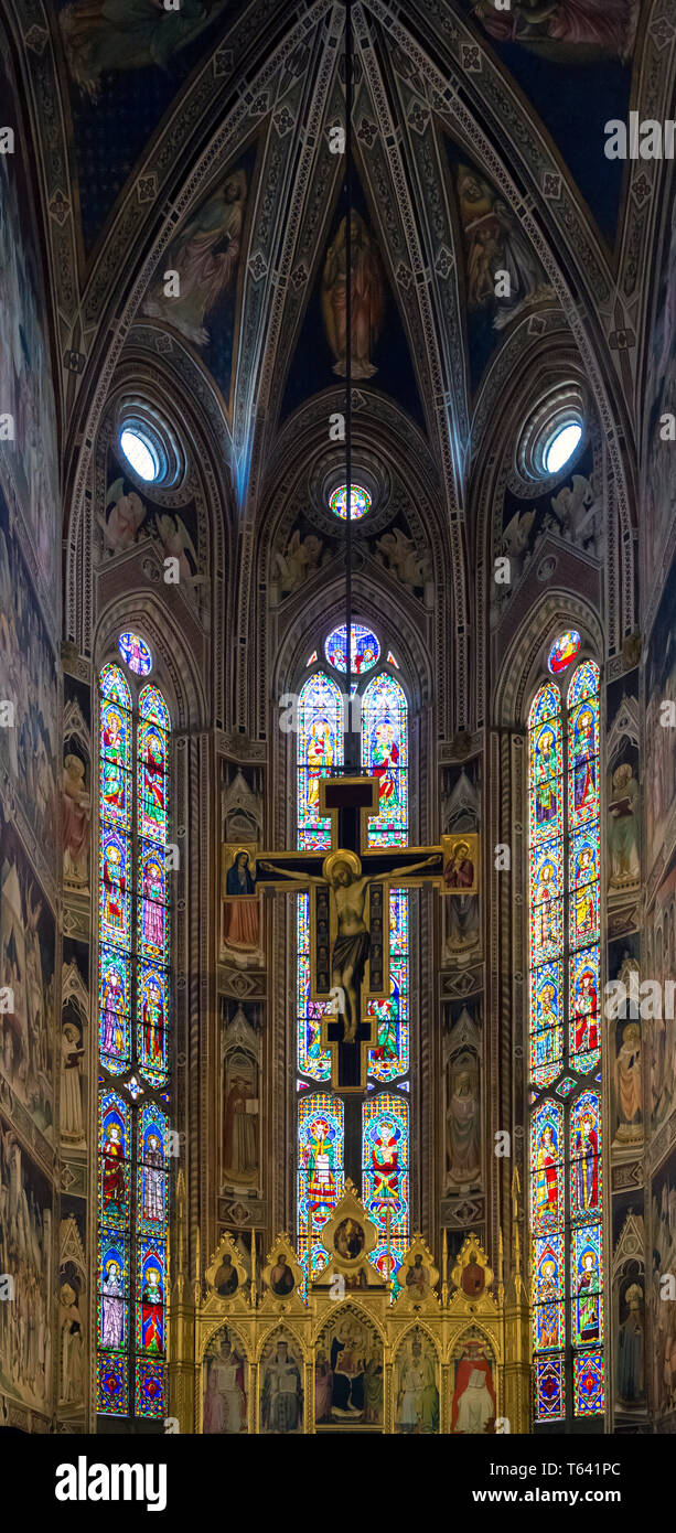 Basilica dell santa croce. (Basilica of the Holy Cross) Florence, Italy ...