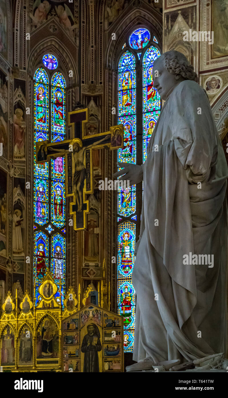 Basilica della Santa Croce (Basilica of Holy cross) Florence, Italy ...