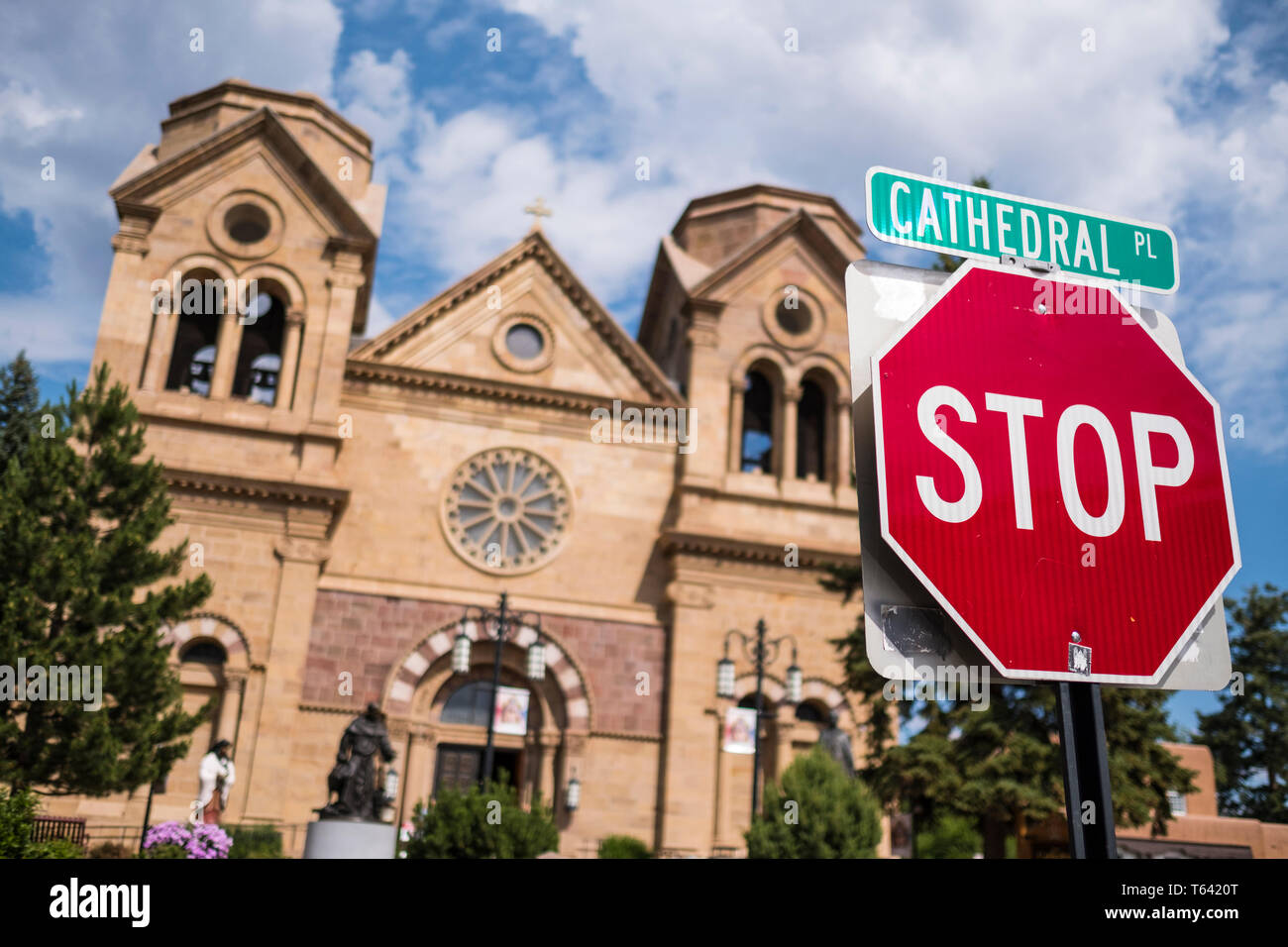 The Cathedral Basilica of Saint Francis of Assisi, commonly known as ...