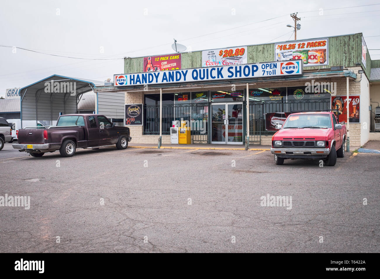 Handy Andy Quick Shop on Historial Old Route 66, Grants, New Mexico ...