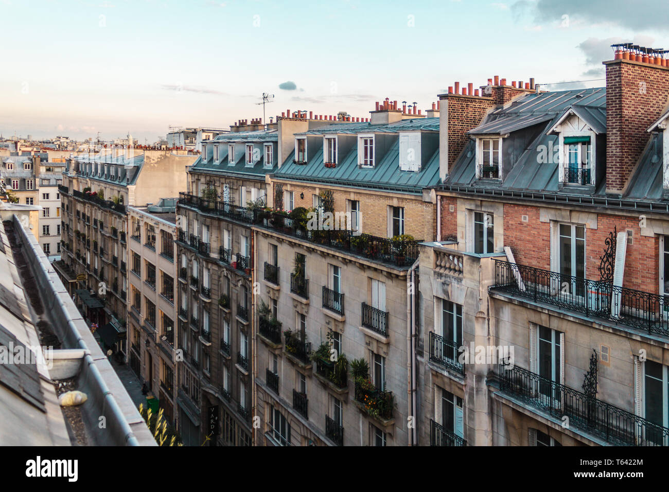 Windows of Parisian Houses in Paris, France Stock Photo - Alamy