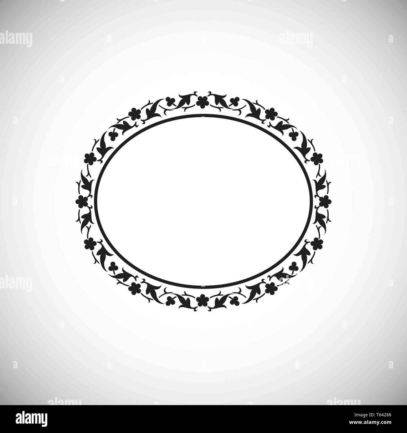 Frame icon on background for graphic and web design. Simple vector sign ...