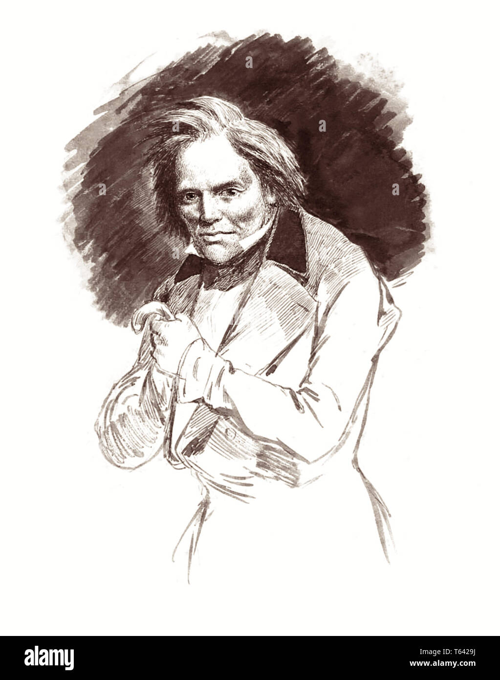 Soren Kierkegaard Portrait