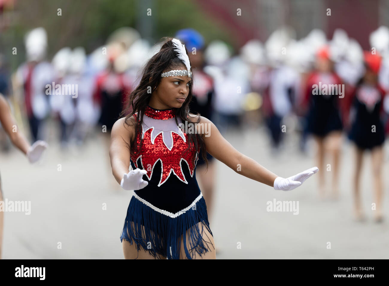 High School Cheerleader Portrait