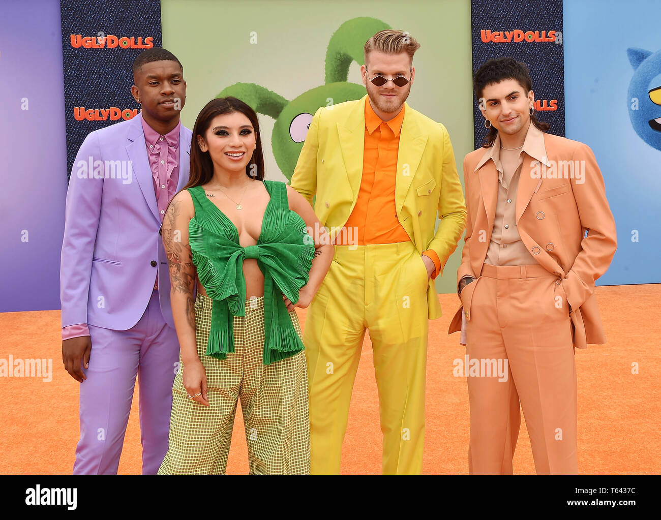 LOS ANGELES, CA - APRIL 27: (L-R) Matt Sallee, Kirstin Maldonado, Scott ...