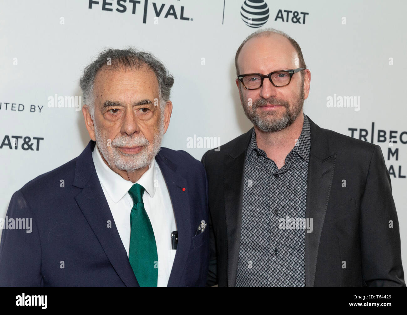 New York, NY - April 28, 2019: Francis Ford Coppola and Steven ...