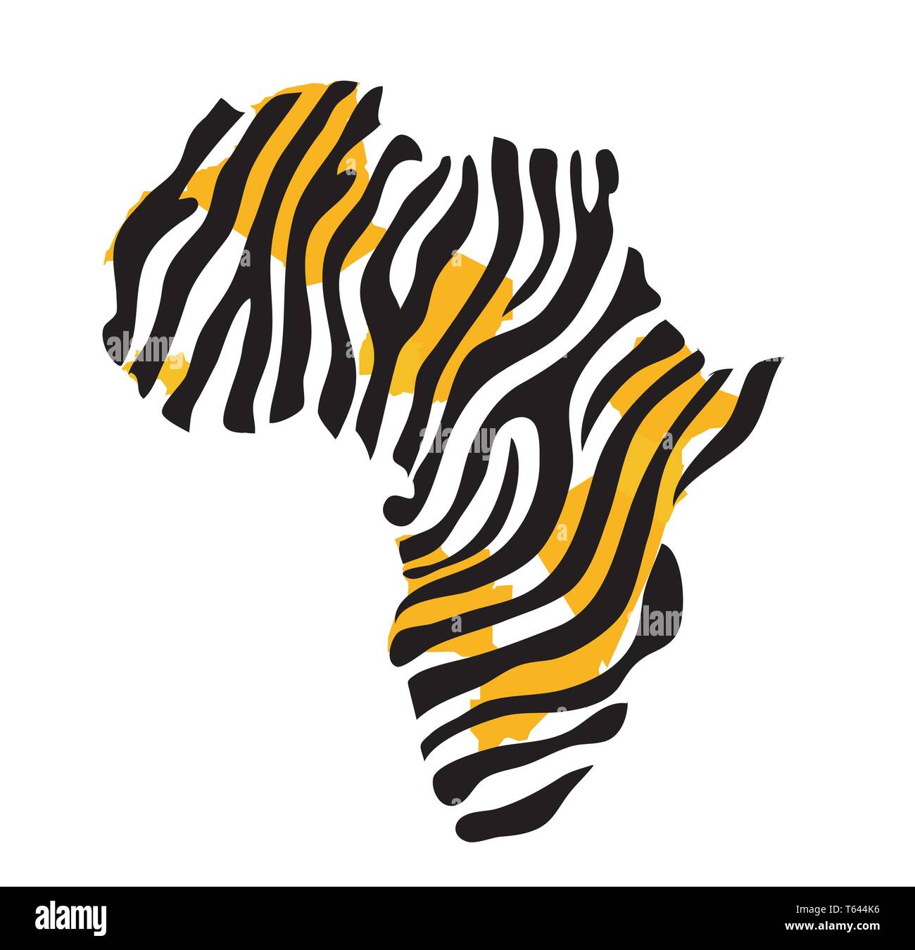 Africa map vector illustration Stock Vector Image & Art - Alamy