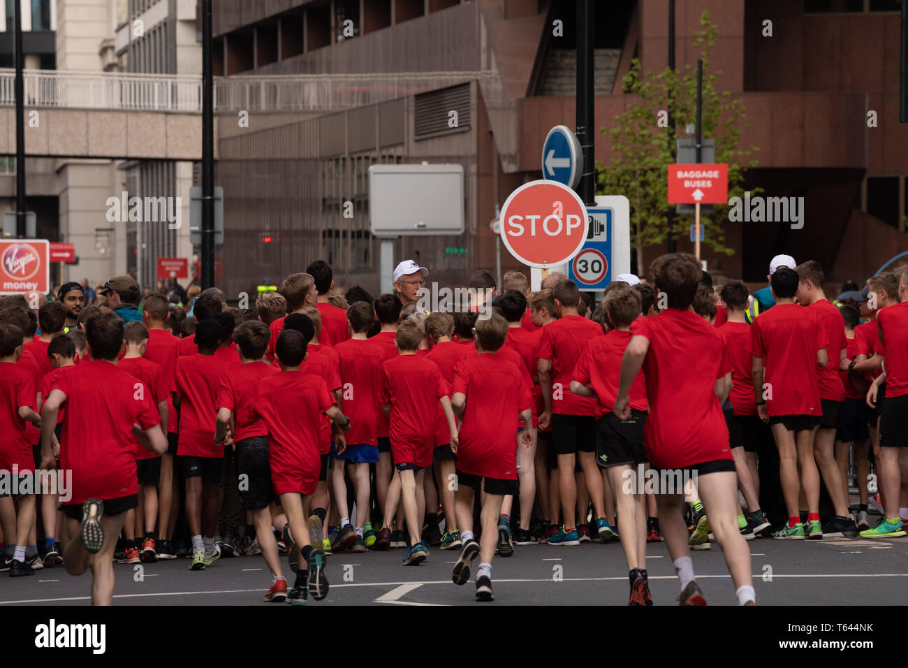 London Mini Marathon 2019 Stock Photo - Alamy
