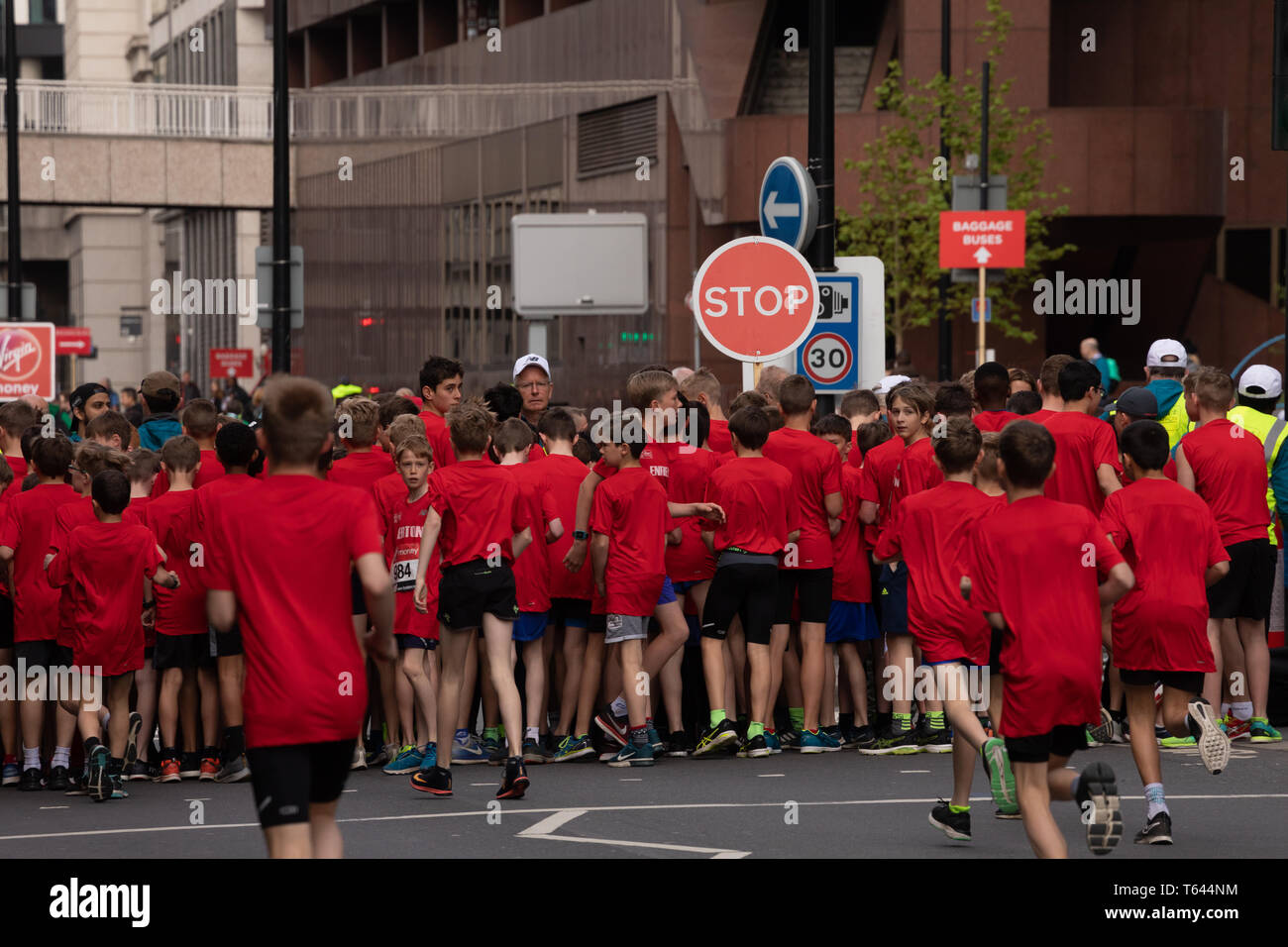 London Mini Marathon 2019 Stock Photo - Alamy