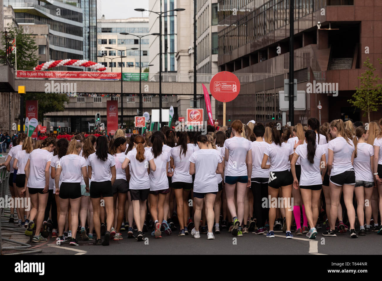 London Mini Marathon 2019 Stock Photo - Alamy