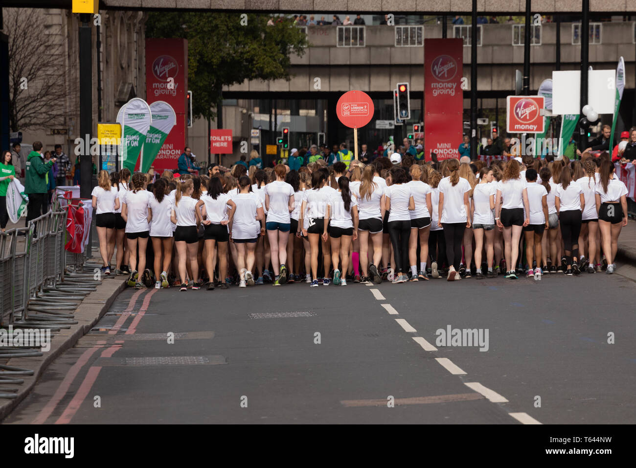 London Mini Marathon 2019 Stock Photo - Alamy