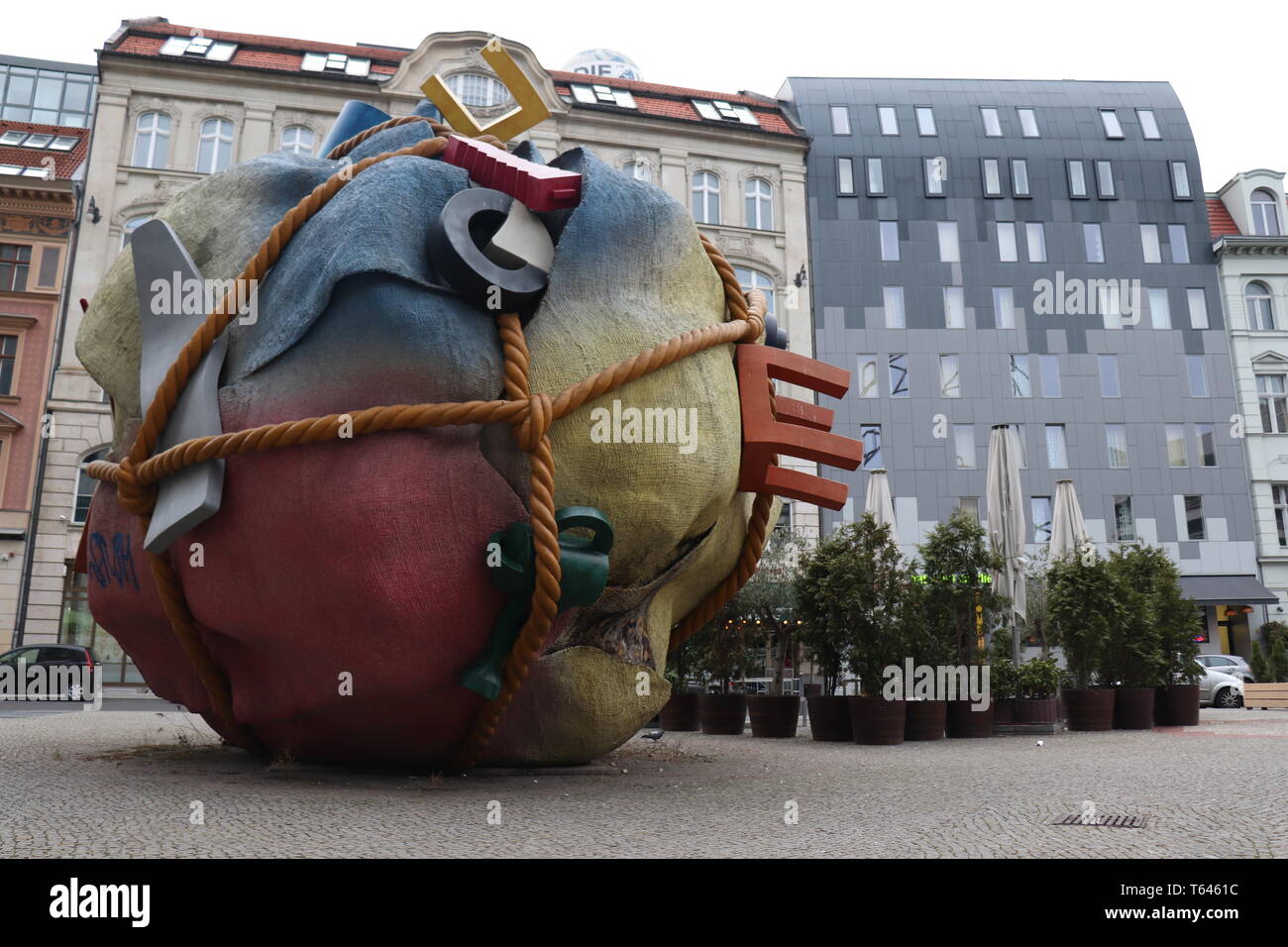 House Ball sculpture in Berlin, Germany Stock Photo - Alamy