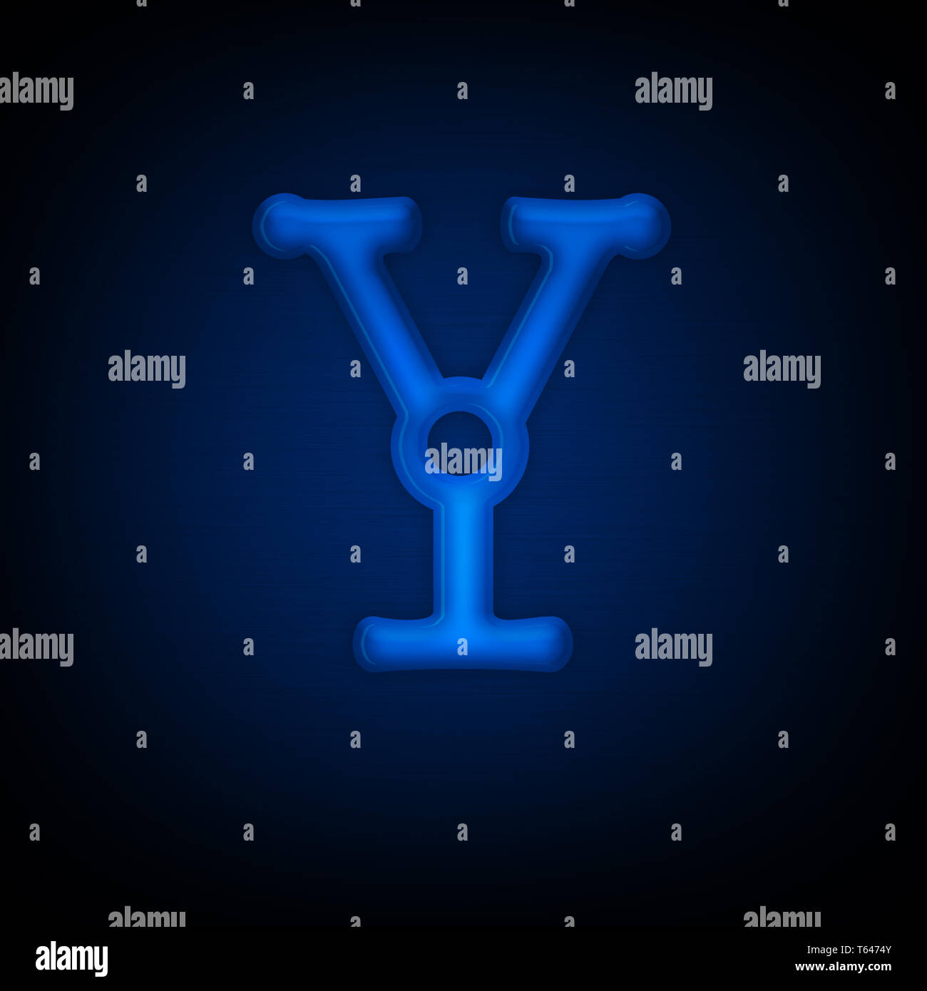 Neon letter y hi-res stock photography and images - Alamy