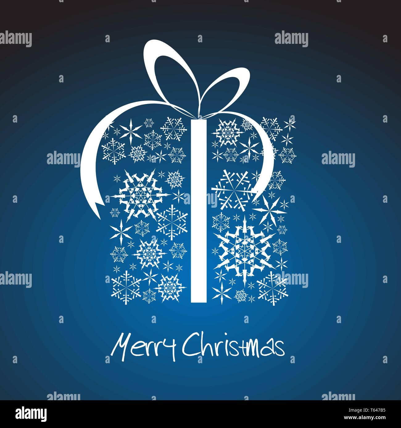 Beautiful snowflake made paper Stock Vector Images - Alamy